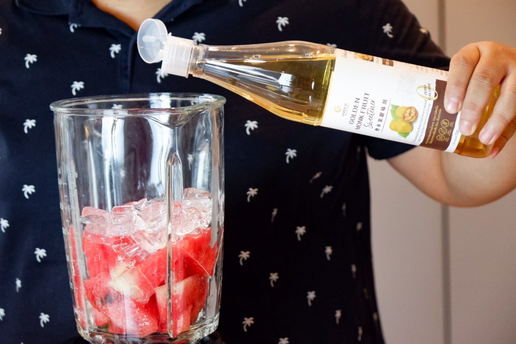 Amber Monk Fruit น้ำเชื่อมหล่อฮังก๊วยสีทอง ไม่มีน้ำตาล 0 แคลอรี่